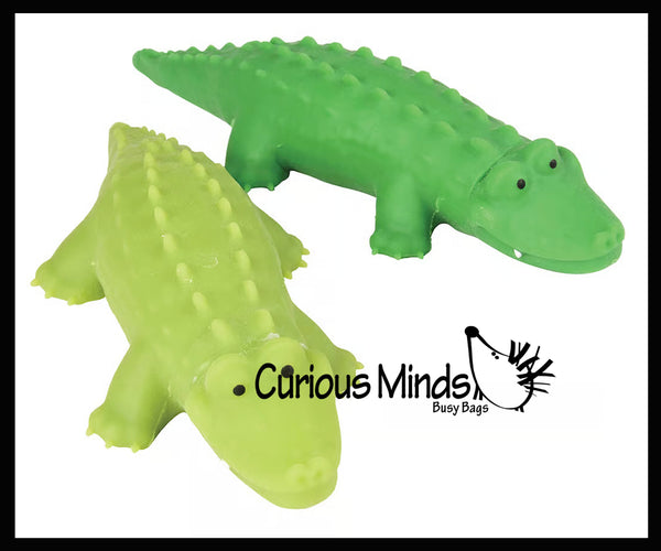 Alligator Puffer Ball - Air Filled Sensory Therapy Fidget Stress Balls ...