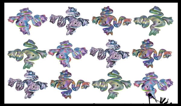 Frog Sand Filled Animal Toy - Heavy Weighted Sandbag Animal Plush Bean ...