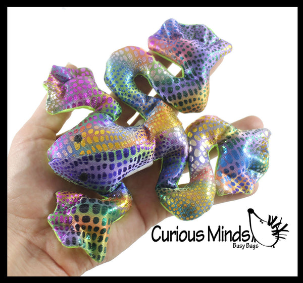 Frog Sand Filled Animal Toy - Heavy Weighted Sandbag Animal Plush Bean ...