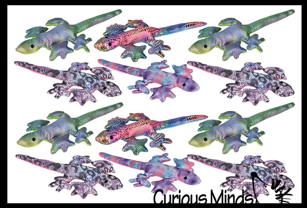 Lizard Sand Filled Animal Toy - Heavy Weighted Sandbag Animal Plush Be ...