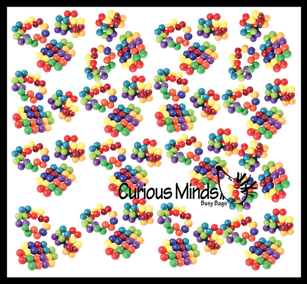 Atom Twisty Sphere Fidget - Endless Twist and Turn Puzzle - Pivoting F ...