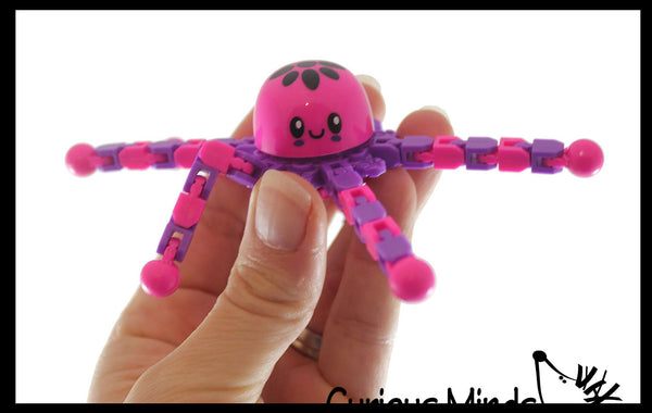 NEW - Fortune Octopus Wacky Tracks Spinner Toy - Spin Fidget - Answers ...