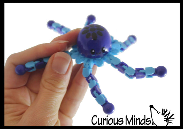 NEW - Fortune Octopus Wacky Tracks Spinner Toy - Spin Fidget - Answers ...