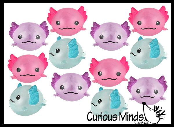 NEW - Axolotl Splat Ball - Water Filled Splat Stress Ball - Throw to M ...