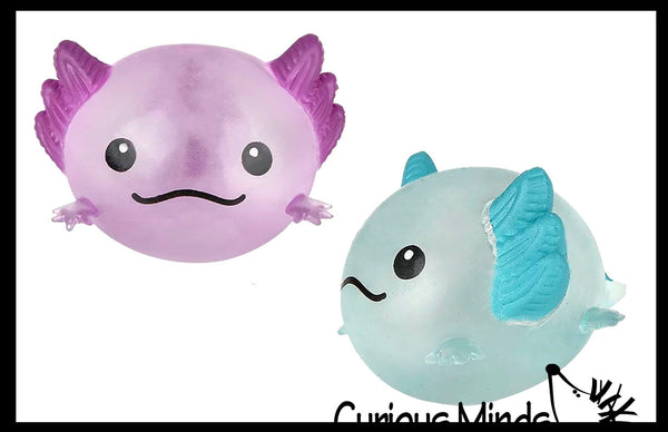NEW - Axolotl Splat Ball - Water Filled Splat Stress Ball - Throw to M ...