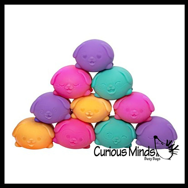 AVAILABLE JULY - - NeeDoh Teenie Dog Funky Pup Groovy Soft Doh Filled ...