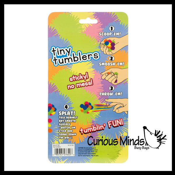 NEW - Sticky Wall and Window Clinging Walker Balls Tumblers Crawlers ...