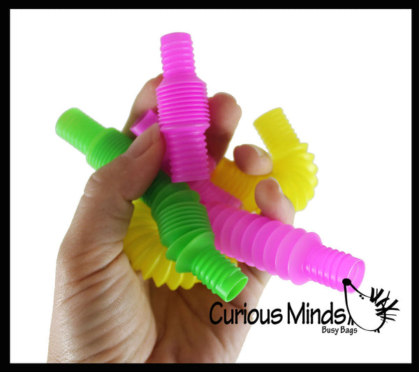 Tiny Pull and Pop Snap Expanding Flexible Accordion Tube Toy - Free Pl ...
