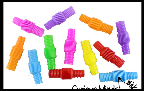 Tiny Pull and Pop Snap Expanding Flexible Accordion Tube Toy - Free Pl ...