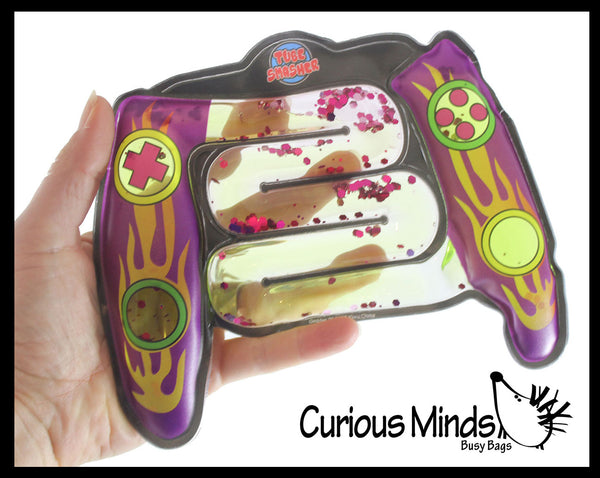 NEW - Game Controller Squishy Water Tube Fidget Toy - Push Goo Through ...