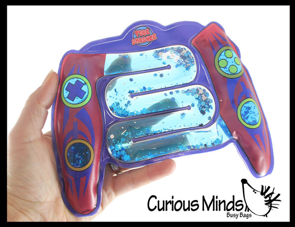 NEW - Game Controller Squishy Water Tube Fidget Toy - Push Goo Through ...
