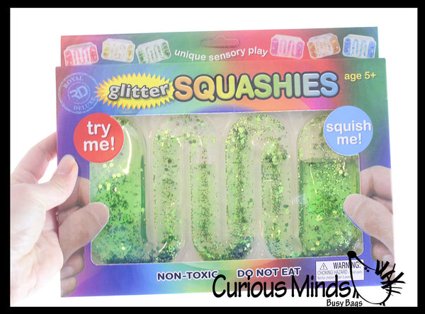 NEW - Squishy Water Tube Fidget Toy - Push Goo Through Maze Tube - Sen ...