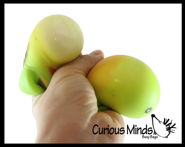 NEW - Turtle Burger Squishy Squeeze Stress Ball Soft Doh Filling - Lik ...