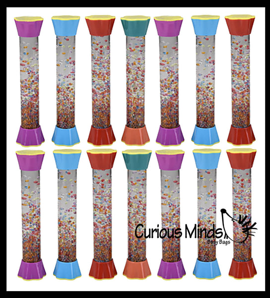 NEW - Bead Filled Liquid Dripping Stick Timer - Calm Down Jar - Soothi ...