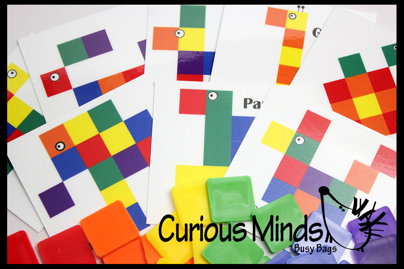 LAST CHANCE - LIMITED STOCK - SALE - Mosaic Tile Animals Busy Bag - Ti ...