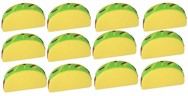 Taco Squishy Slow Rise Foam Junk Food - Scented Sensory, Stress, Fidge ...