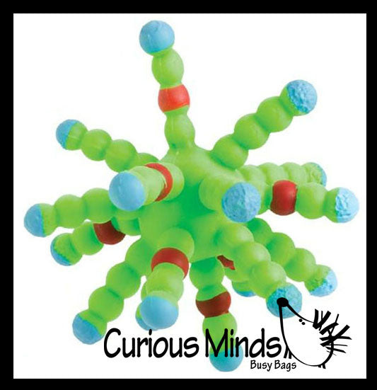 Atom Ball - Wiggly Jiggly Squishy Fidget Ball | Curious Minds Busy Bags