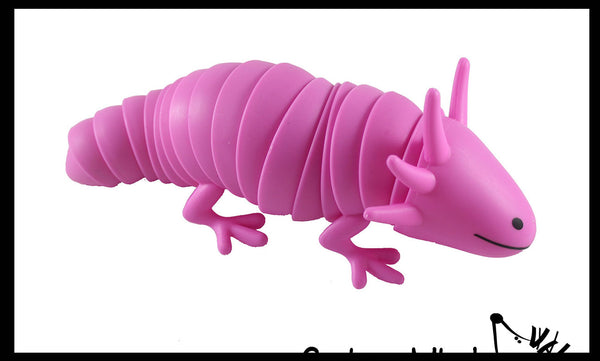 Axolotl Fidget - Large Wiggle Articulated Jointed Moving Axolotyl Toy ...