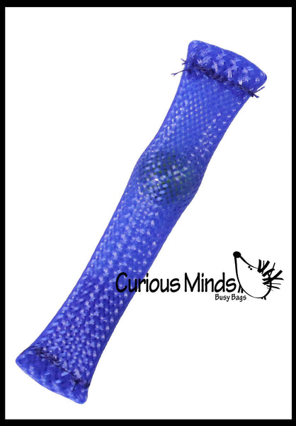 Mesh Tube and Marble Fidget Toy | Curious Minds Busy Bags