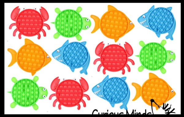 BULK - WHOLESALE - SALE - Cute Ocean Animal Theme Bubble Pop Game - Si ...