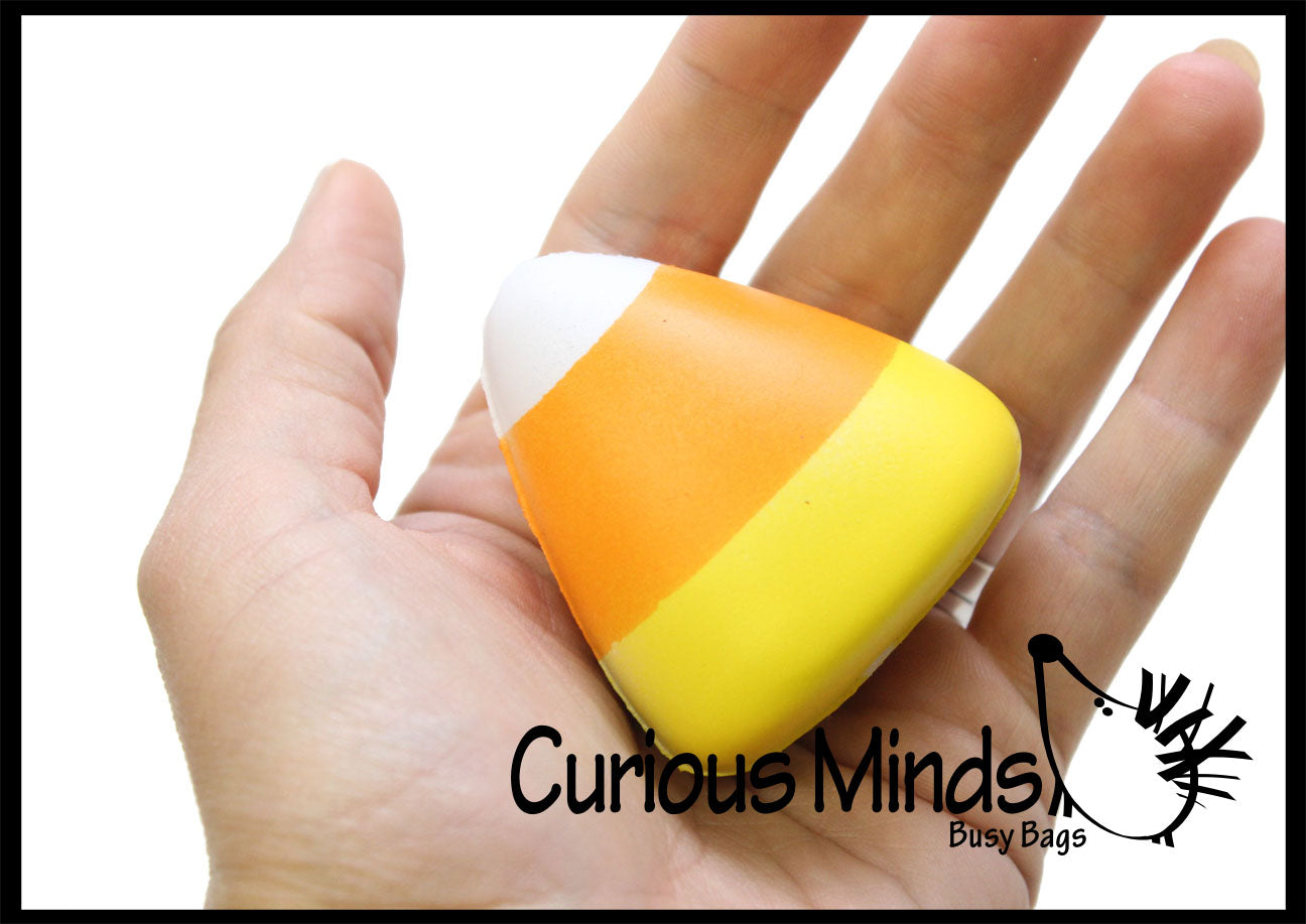 Candy Corn Halloween Party Favor Stress Balls, Small Novelty Toy Prize ...