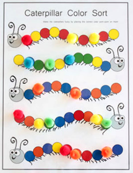 PDF DOWNLOAD - Caterpillar Pattern - Color and Pattern Matching Busy B ...