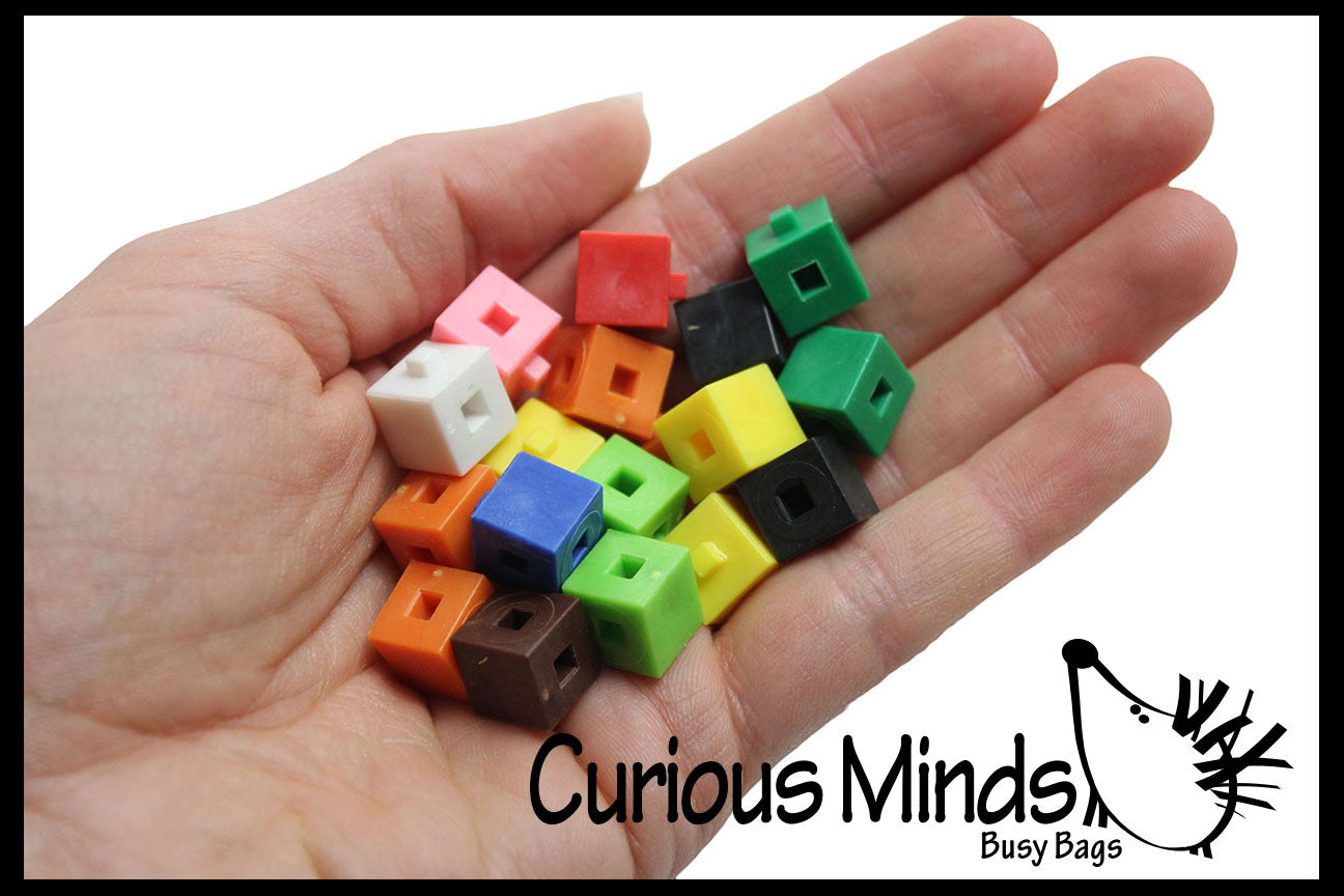 Snap Block - Interlocking Cubes and Building Base - Constructive Build ...