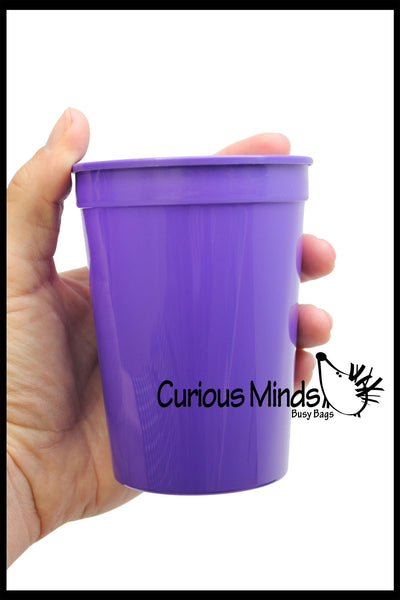 Color Sorting Cups with Tong | Curious Minds Busy Bags