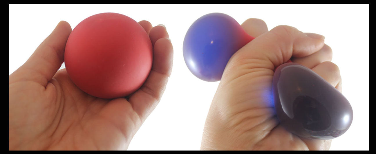 LAST CHANCE - LIMITED STOCK - 2.5" Water Filled Color Changing Squeeze ...