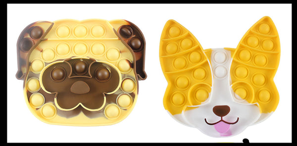 BULK - WHOLESALE - SALE - Cute Dog Animal Theme Bubble Pop Game - Sili ...