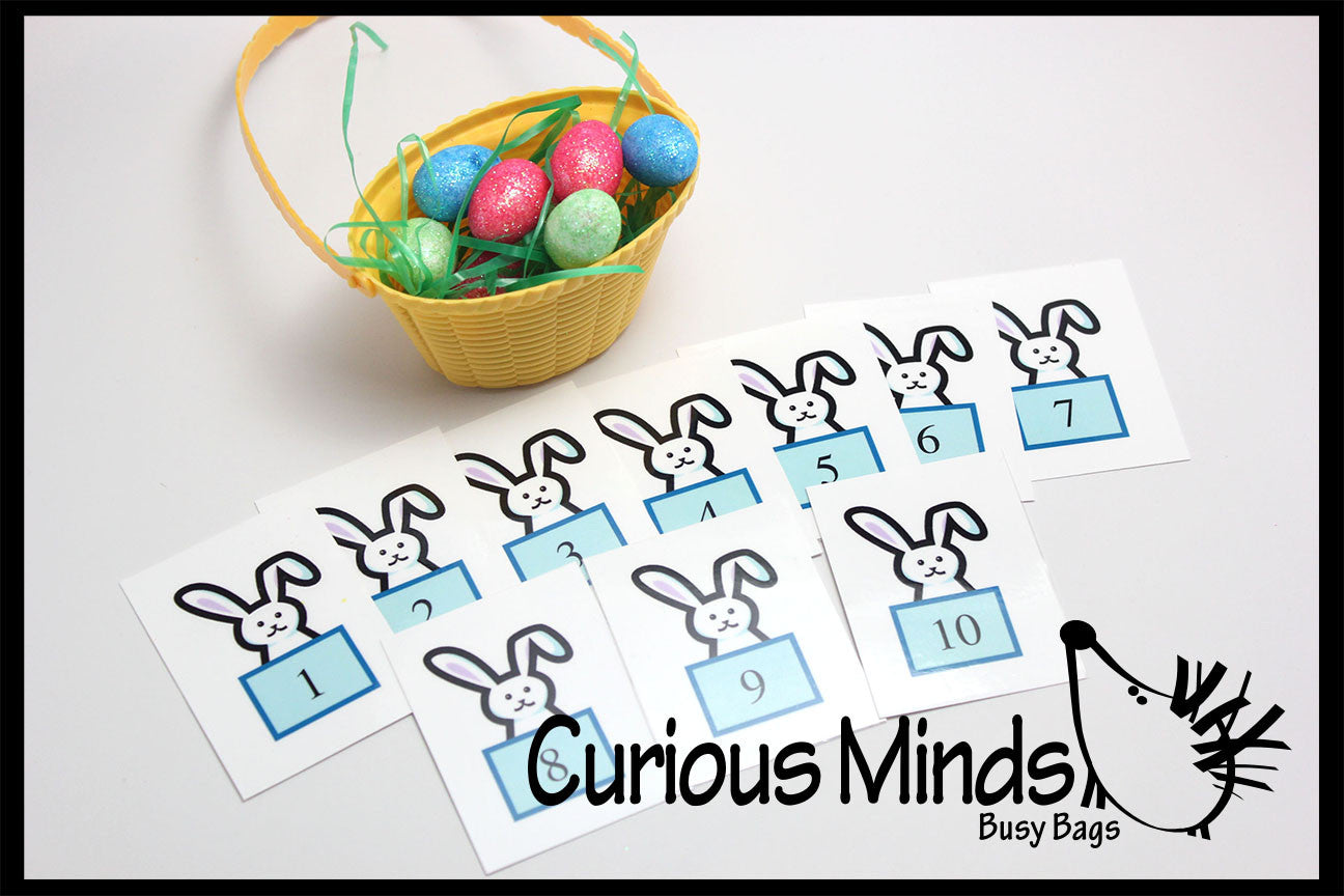 LAST CHANCE - LIMITED STOCK - SALE - EASTER Busy Bag - Counting Eggs o ...