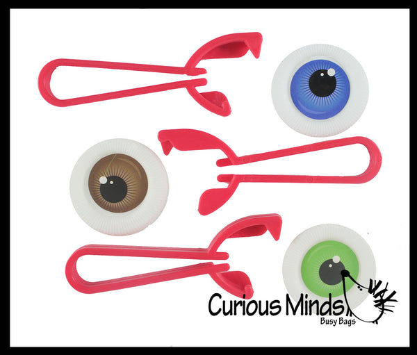 120 Eye Party Favors (Glow Bouncy Balls, Sticky, Disc Shooters) - Eyeb ...
