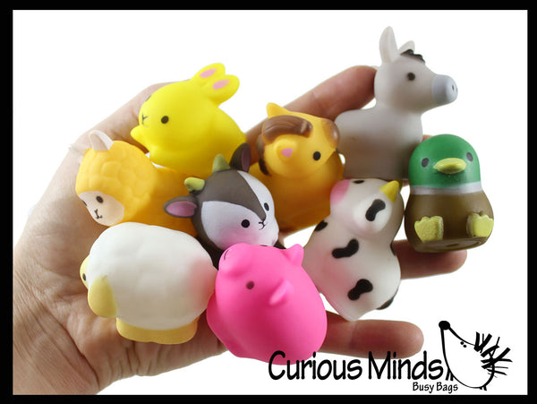LAST CHANCE - LIMITED STOCK - SALE - Farm Animal Figurines - Cute Litt ...