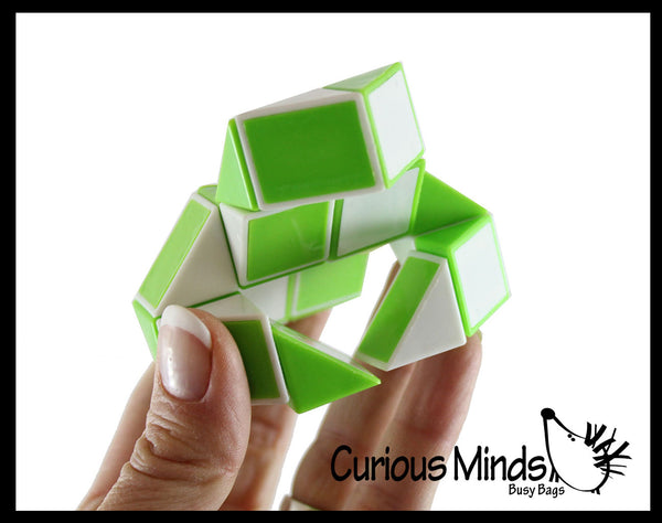 Twist Stick Fidget - Magic Endless Turning Snake Fidget Toy - Bend and ...