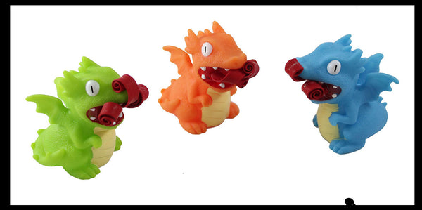 Fire Breathing Dragon - Cute Squeeze Toy - Fun Fidget - Unique OT Hand ...