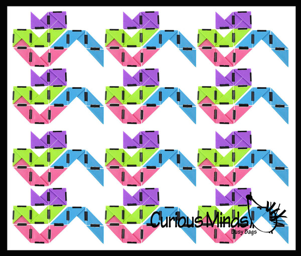 Infinity Triangle - Magic Endless Folding Fidget Toy - Flip Over and O ...