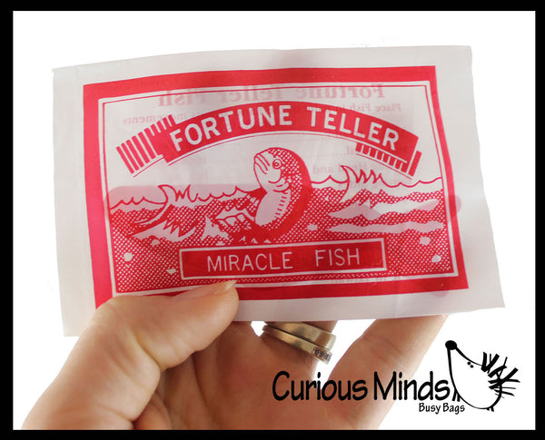 Fortune Magic Fish - Mood Ring Like Toy- Love Meter - Fortune Telling ...