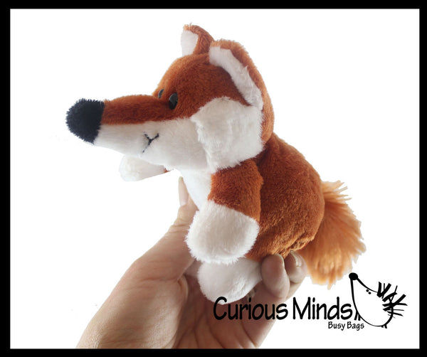 Cute Small Fox Plush Stuffed Animals- Adorable Mini Plushie Toy - Soft ...