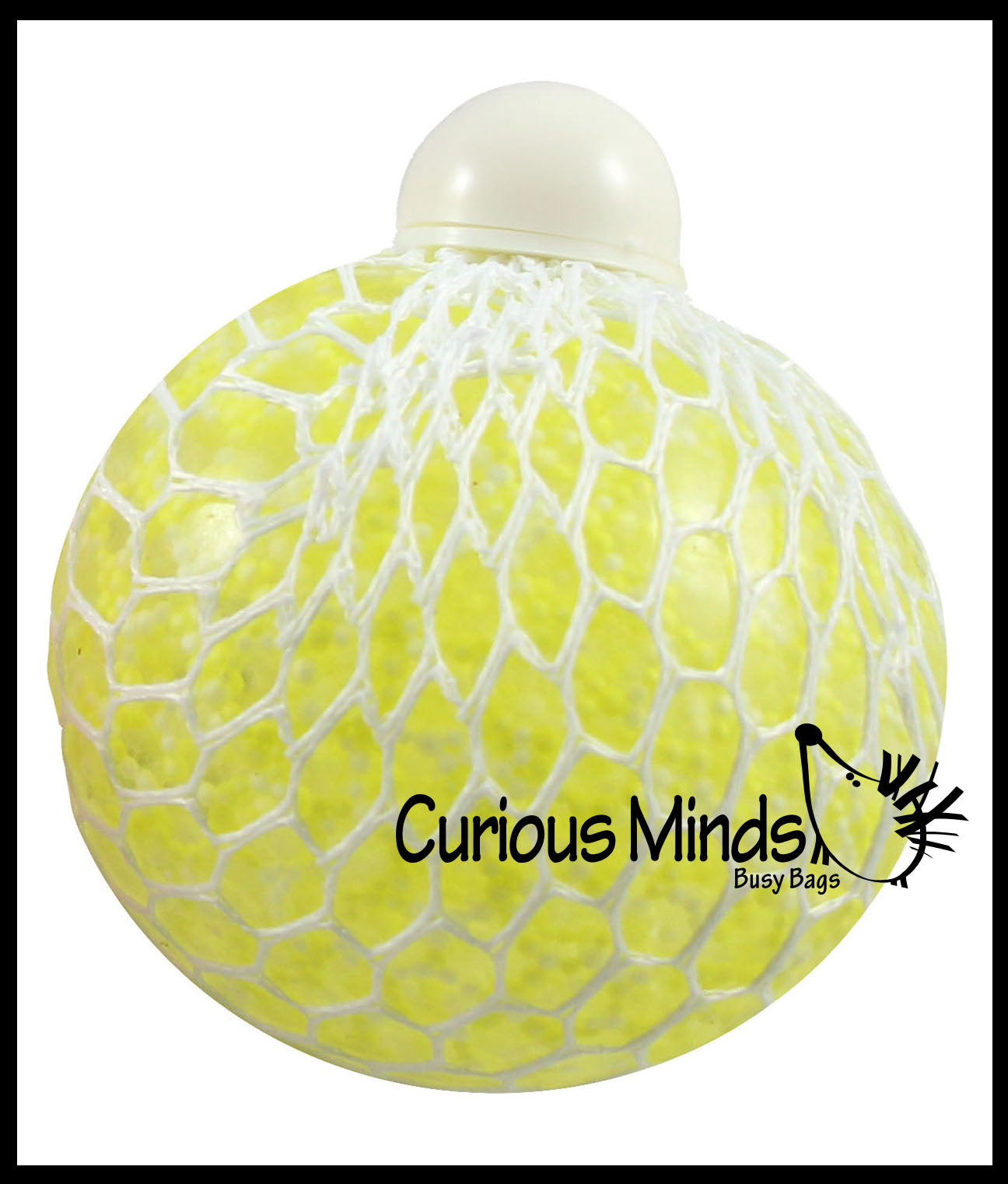 BULK - WHOLESALE - SALE - Confetti Gel Filled Mesh Net Blob Ball - Squ ...