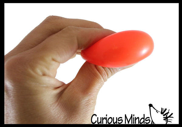Small 1.5" Neon Soft Doh Filled Stress Ball - Ceiling Sticky Glob Ball ...