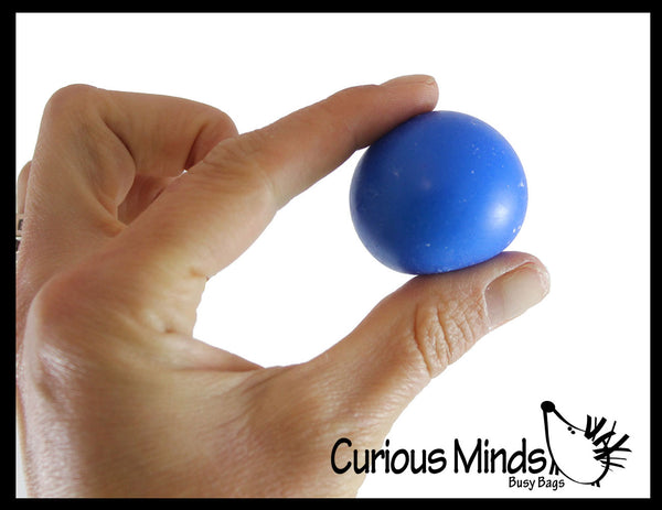 Small 1.5" Neon Soft Doh Filled Stress Ball - Ceiling Sticky Glob Ball ...
