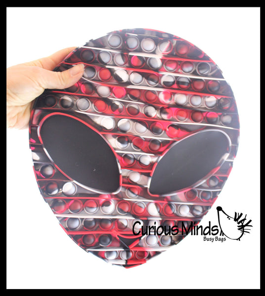 BULK - WHOLESALE - SALE - Jumbo Alien Bubble Pop Fidget Toy - Silicone ...