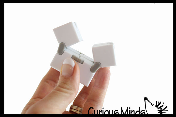 Infinity Cube - Magic Endless Folding Fidget Toy - Flip Over and Over ...