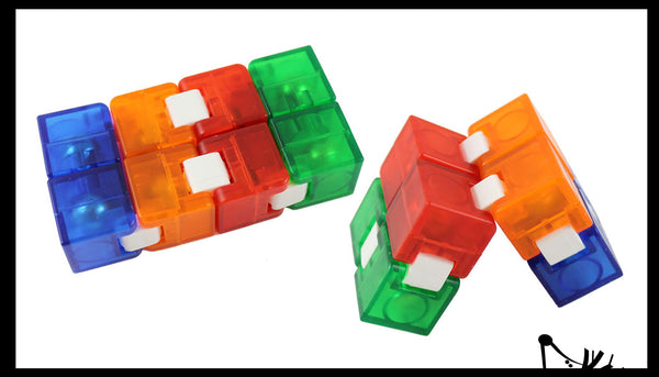 Heavy Infinity Cube - Magic Endless Folding Fidget Toy - Flip Over and ...