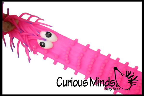 Huge Jumbo Knobby Puffer Worm - Sensory Fidget Toy | Curious Minds Busy ...