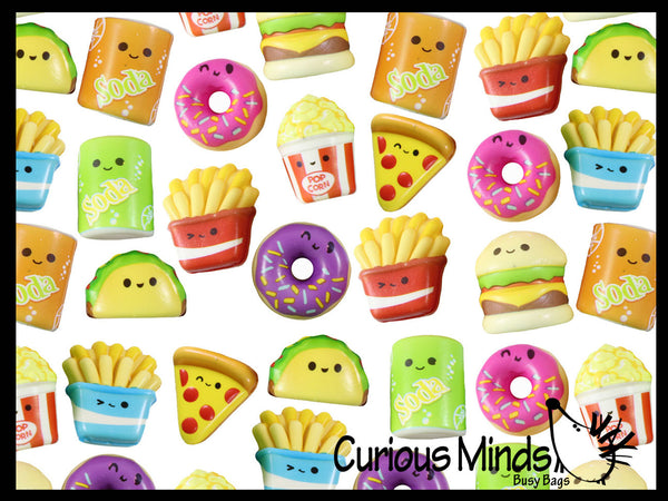 Cute Micro Food Slow Rise Squishy Toys - Mini Memory Foam Party Favors ...