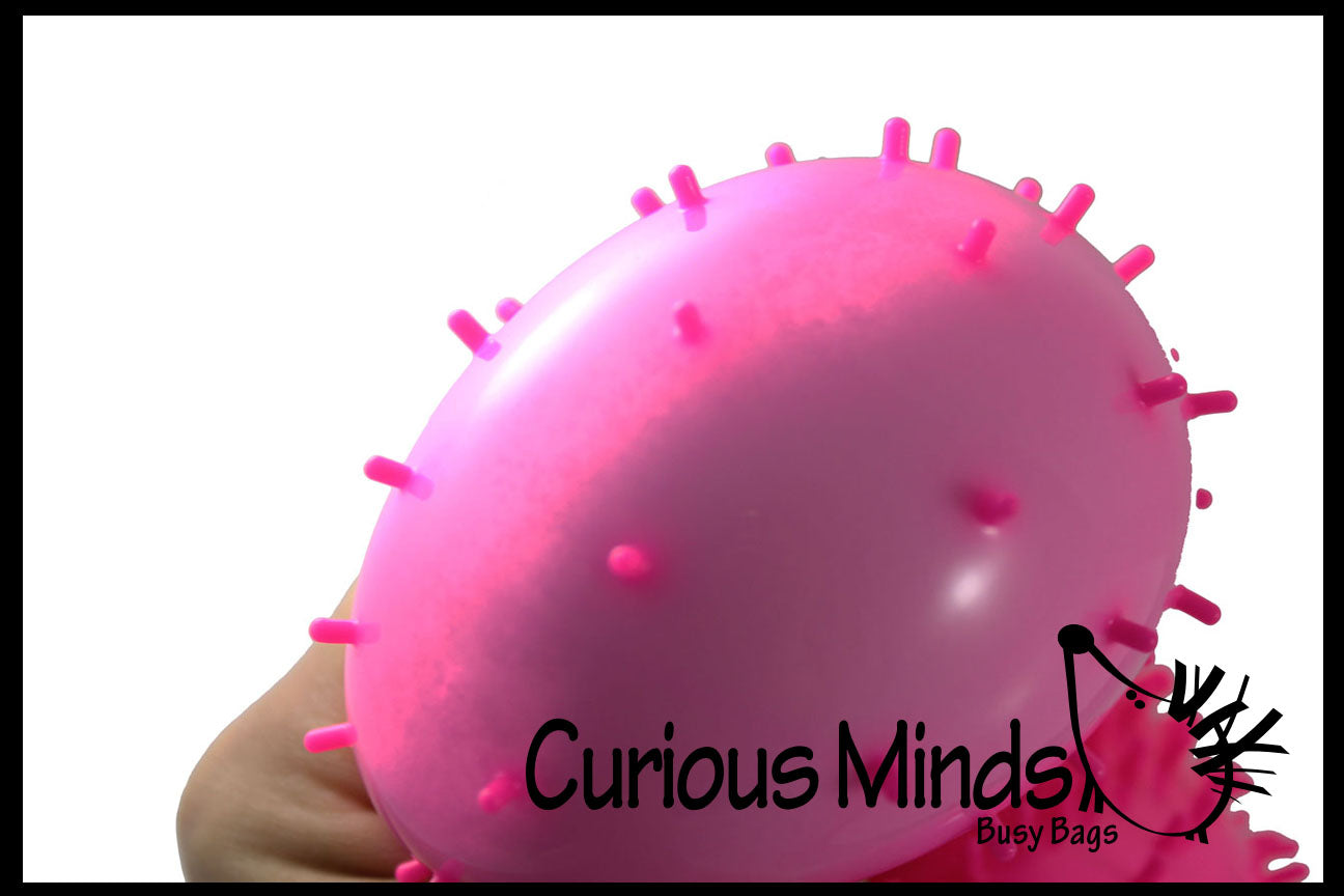 Jumbo Nubby Bumpy Stretch Squishy Ball - Sensory Fidget Stress Toy ...