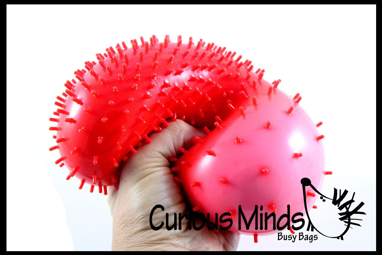 Jumbo Nubby Bumpy Stretch Squishy Ball - Sensory Fidget Stress Toy ...
