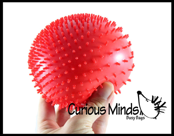 Jumbo Nubby Bumpy Stretch Squishy Ball - Sensory Fidget Stress Toy ...