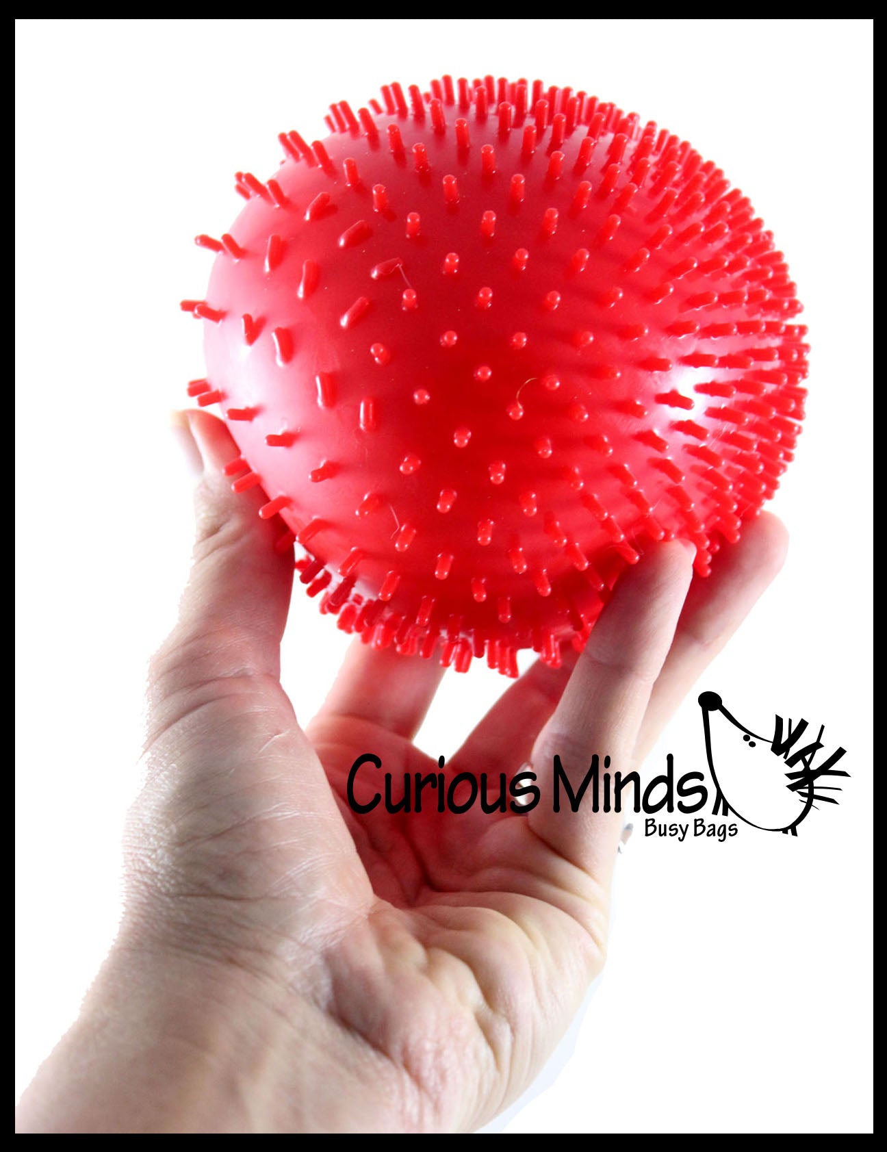 Jumbo Nubby Bumpy Stretch Squishy Ball - Sensory Fidget Stress Toy ...